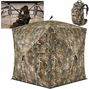 tidewe hunting blind & hunting backpack（next camo g2）