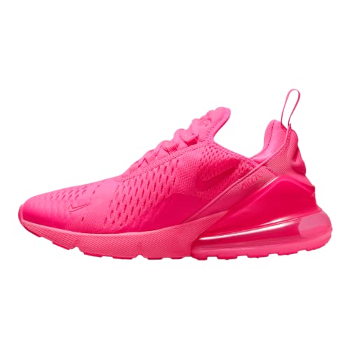 Nike Womens Air max 270 Casual Running Shoes Hyper Pink/Hyper Pink-White FD0293-600 8.5