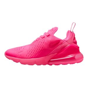 nike womens air max 270 casual running shoes hyper pink/hyper pink-white fd0293-600 8