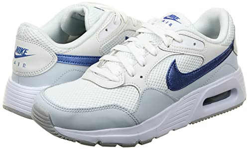 Nike Womens Air Max SC Running Trainers DR2552 Sneakers Shoes (UK 6 US 8.5 EU 40, Summit White Medium Blue 100)