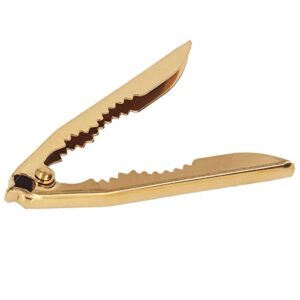 topincn gold crab cracker non slip robust stainless steel nutcracker chestnut walnut opener clip for kitchen