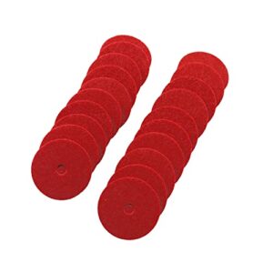 ZYAMY 100pcs Sewing Machine Spool Pin Felt Pad 1x0.2x0.08 inches Felts Thread Spool Pin Sewing Machine Spool Adapter Treadle Sewing Machine Parts for DIY Sewing Arts Crafts