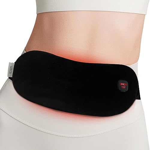 Portable Heating Pad Cordless Period Heating Pad for Cramps Menstrual Heat pad Electric Rechargeable Battery Included