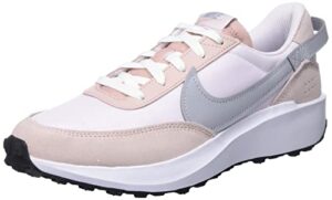 nike women's low-top sneakers, pink oxford wolf grey pearl pink white, 6