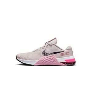 nike women's low-top sneakers, barely rose cave purple pink rise, 8.5