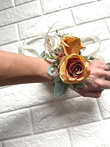 Corsages Wristlets Wrist corsages (Orange)