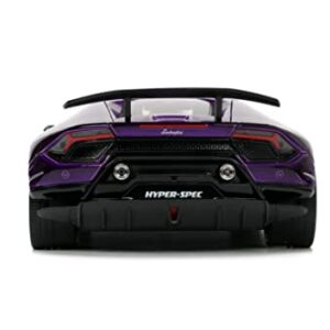 HyperSpec 1:24 Lamborghini Huracan Performante Candy Purple Die-cast Car, Toys for Kids and Adults