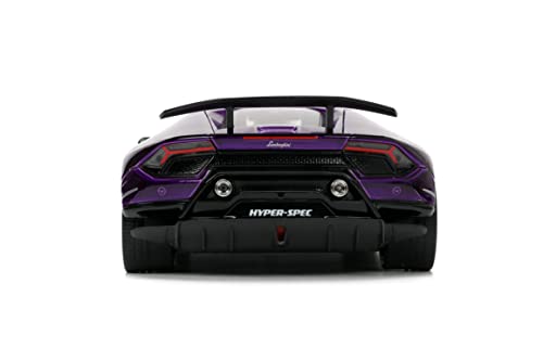 HyperSpec 1:24 Lamborghini Huracan Performante Candy Purple Die-cast Car, Toys for Kids and Adults