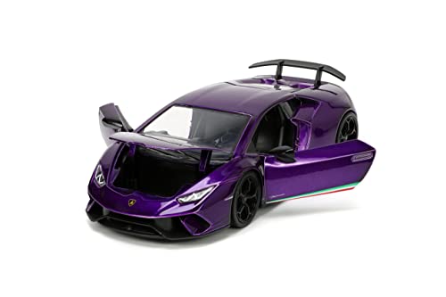 HyperSpec 1:24 Lamborghini Huracan Performante Candy Purple Die-cast Car, Toys for Kids and Adults