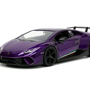 HyperSpec 1:24 Lamborghini Huracan Performante Candy Purple Die-cast Car, Toys for Kids and Adults