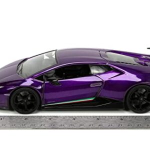 HyperSpec 1:24 Lamborghini Huracan Performante Candy Purple Die-cast Car, Toys for Kids and Adults