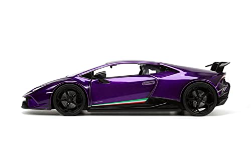 HyperSpec 1:24 Lamborghini Huracan Performante Candy Purple Die-cast Car, Toys for Kids and Adults