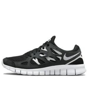 nike free run 2 womens black/white-off noir size 8