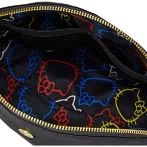 Kipling KI78217KB Official Kipling X Hello Kitty ZADOK Rabbit, Black