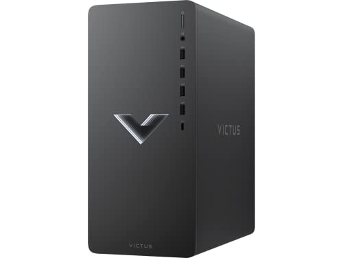 HP Victus 15L Gaming Desktop Computer AMD Octa-Core Ryzen 7 5700G Processor (Beats i7-10700) 32GB RAM 1TB SSD AMD Radeon RX 6600XT 8GB Graphic (>NVIDIA RTX 3060) USB-C DiplayPort Win11 + HDMI Cable