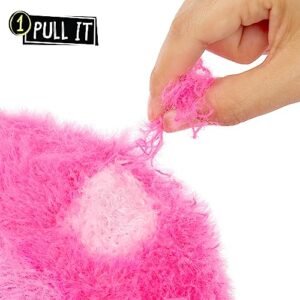 Fluffie Stuffiez Rainbow Small Collectible Feature Plush - Surprise Reveal Unboxing with Huggable ASMR Fidget DIY Fur Pulling, Ultra Soft Fluff