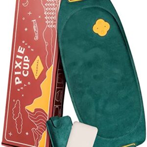 Pixie Period Heating Pad for Cramps - Best Portable Pain Relief Device with Heat On The Market - Hours of Menstrual Pain Relief - Wear The Belt Discreetly & Comfortably While You Work Any Job