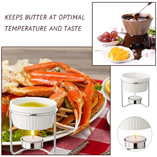 62 Pcs Seafood Tools Set Crab Crackers and Tools Lobster Crackers and Picks Set Includes 8 Butter Warmers 8 Crab Leg Cracker Tool 2 Seafood Scissors 8 Lobster Shellers 8 Crab Forks 28 Tealight Candles