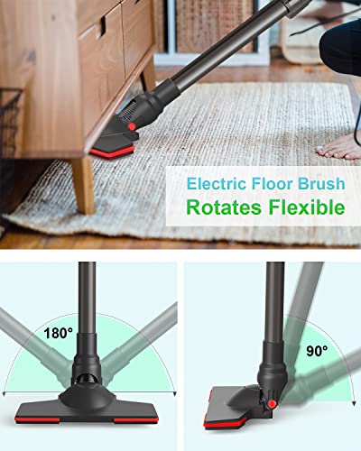 GOXIFACA Corded Stick Vacuum, 600W Powerful 20KPa Suction Vacuum Cleaner, 1.5L Dust Cup, 5 in 1 Lightweight Household Stick Vaccum for Hardwood Floor Carpet and Pet Hair