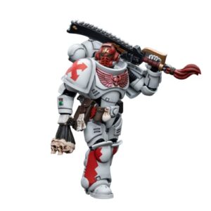 joytoy 1/18 warhammer 40,000 white scars squad assault lntercesso ba tsendbaater acton figiure