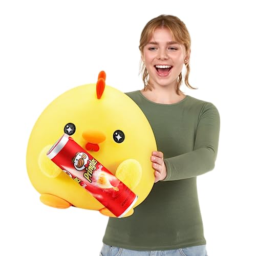 Snackles (Pringles) Chicken Super Sized 14 inch Plush by ZURU, Ultra Soft Plush, Collectible Plush with Real Licensed Brands, Stuffed Animal