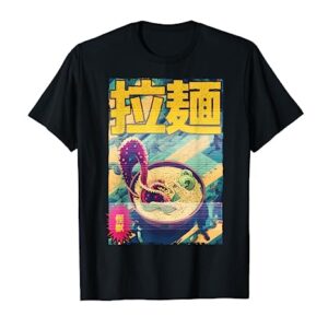 Ramen Cyberpunks Vaporwave Japanese Anime & Manga Art T-Shirt