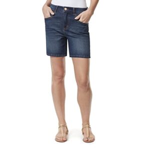 bandolino women's mandie high rise 6" go-to short, prescott