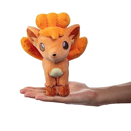 Pokémon Vulpix 8" Plush - Officially Licensed - Quality & Soft Stuffed Animal Toy - Add Vulpix to Your Collection! - Great Gift for Kids & Fans of Pokemon