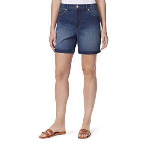 gloria vanderbilt women's amanda basic jean short, sisimiut