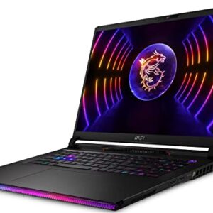 EXCaliberPC 2023 MSI Raider GE78 HX 13VH-080US (i9-13980HX, 64GB RAM, 2TB NVMe SSD, RTX 4080 12GB, 17" QHD+ 240Hz, Windows 11 Pro) Gaming Laptop