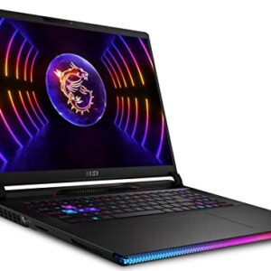 EXCaliberPC 2023 MSI Raider GE78 HX 13VH-080US (i9-13980HX, 64GB RAM, 2TB NVMe SSD, RTX 4080 12GB, 17" QHD+ 240Hz, Windows 11 Pro) Gaming Laptop