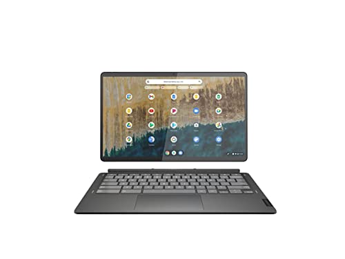 Lenovo IdeaPad Duet 5 Chromebook, OLED 13.3" FHD Touch Display, Snapdragon SC7180, 4GB RAM, 64GB Storage, Qualcomm Adreno Graphics, Chrome OS, Gray