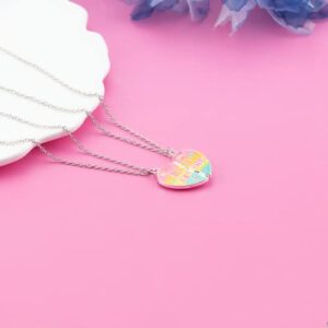 Angel's Draw Home Best Friend Necklace Gifts Magnetic Matching BFF Necklace for 2 Girls Friendship Gift for Sister Friends Birthday Gifts (Best Friend)