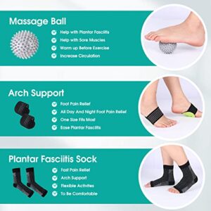 Vsehipl Plantar Fasciitis Night Splint,2 Pack 2023 NEW Upgraded Night Splint Adjustable Elastic Dorsal for Women & Men,Plantar Fasciitis Relief Brace for Achilles Tendonitis and Foot Drops