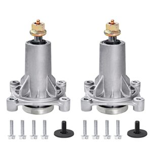 parts camp 2 pack 587819701 187292 192870 532187281 532187292 567253301 587125401 mower deck spindle for husqvarna yth22v46 yth24v48 ariens 21546238/21546299 42" 46" 48" 54" mandrel assembly