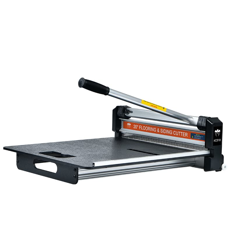 KS EAGLE Laminate Flooring Cutter 13", Cuts Vinyl Plank, Laminate, Engineered Hardwood, Siding, and More - Honing Stone Included (KC510)