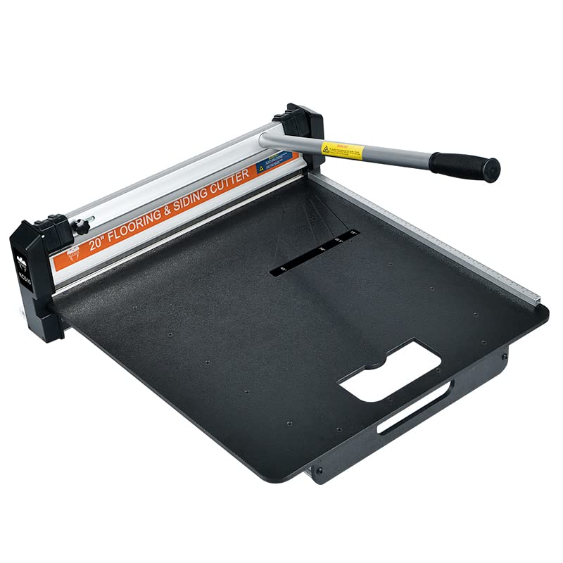 KS EAGLE Laminate Flooring Cutter 13", Cuts Vinyl Plank, Laminate, Engineered Hardwood, Siding, and More - Honing Stone Included (KC510)