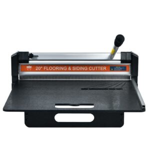 KS EAGLE Laminate Flooring Cutter 13", Cuts Vinyl Plank, Laminate, Engineered Hardwood, Siding, and More - Honing Stone Included (KC510)