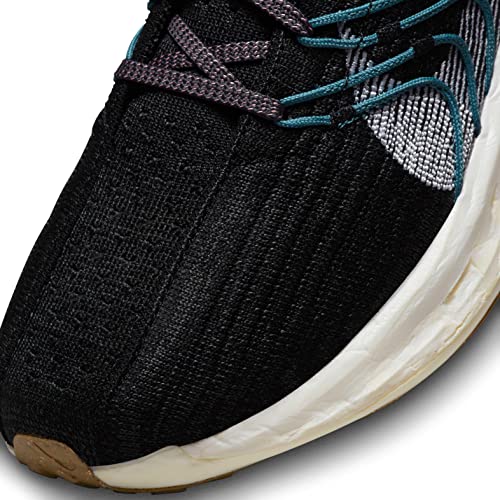 Nike Women's Pegasus Turbo Running Shoe (Black/White/Anthracite/Aqua, us_Footwear_Size_System, Adult, Women, Numeric, Medium, Numeric_8_Point_5)