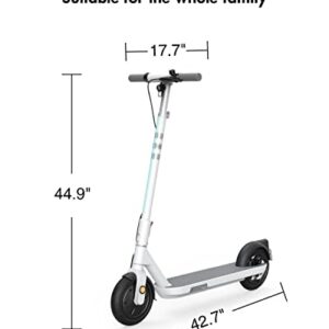 OKAI Neon Lite Electric Scooter - Up to 15.5 MPH, 18.6 Miles Long Range, E Scooter for Adults and Beginners, Lightweight Commuter Scooter with Ambient Light, UL Tested