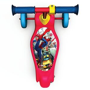 PlayWheels Spider-Man Electric Safe Start Scooter