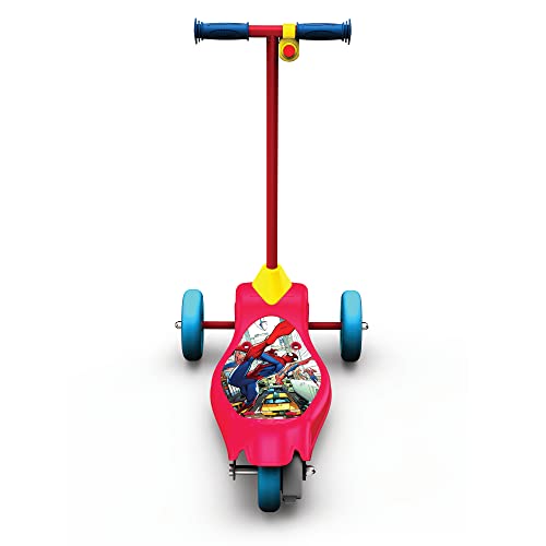 PlayWheels Spider-Man Electric Safe Start Scooter