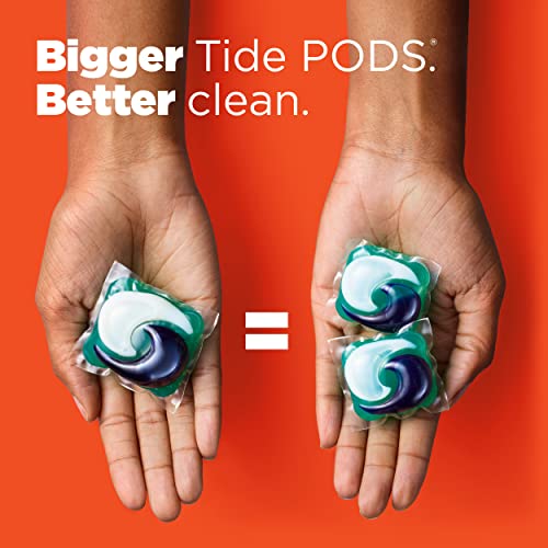 Tide Ultra OXI Power PODS with Odor Eliminators Laundry Detergent Pacs, 45 Count + Downy Rinse & Refresh, Cool Cotton, 48 Fl Oz