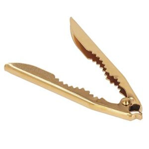 gold crab cracker robust stainless steel nutcracker chestnut walnut opener clip for kitchen