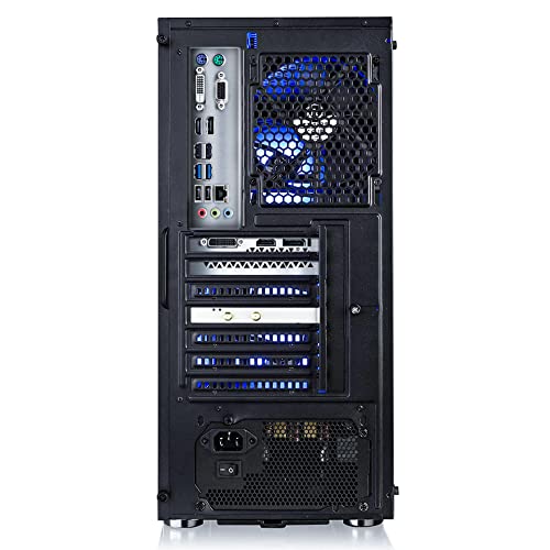 TJJ Neptune Gaming PC Desktop Computer - Intel Core i3-12100F (Beat i7-8700), NVIDIA GTX 1660 Super 6GB, 16GB DDR4 3200, 1TB SSD, VR Ready, WiFi 6E, RGB Keyboard & Mouse & Speakers, Win 11 Pro