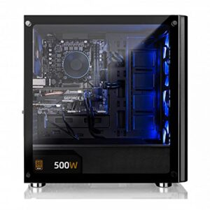 TJJ Neptune Gaming PC Desktop Computer - Intel Core i3-12100F (Beat i7-8700), NVIDIA GTX 1660 Super 6GB, 16GB DDR4 3200, 1TB SSD, VR Ready, WiFi 6E, RGB Keyboard & Mouse & Speakers, Win 11 Pro