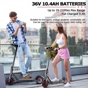 Electric Scooter for Adults 350W Commuter Electric Scooters Up to 19MPH & 19-21Miles Range Foldable Electric Scooter Double Braking Scooters,8.5" Tires APP Control Teens Electric Scooter