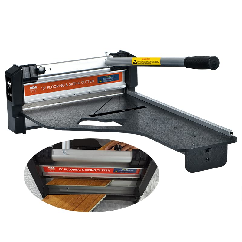 KS EAGLE KC340 13'' Pro Laminate Floor Cutter Kit For Multi-Floor, Laminate, LVP & More;Honing Stone Included