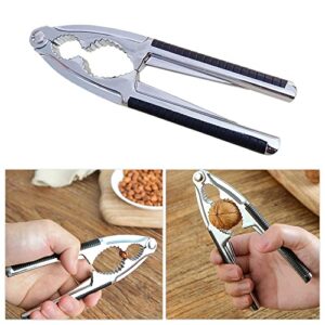 YunZCHENSH Nutcracker Stainless Steel Walnut Cracker Heavy Duty with Non-Slip Handle Walnut Opener Tool for Walnut All Sorts of Nuts Shell Seafood