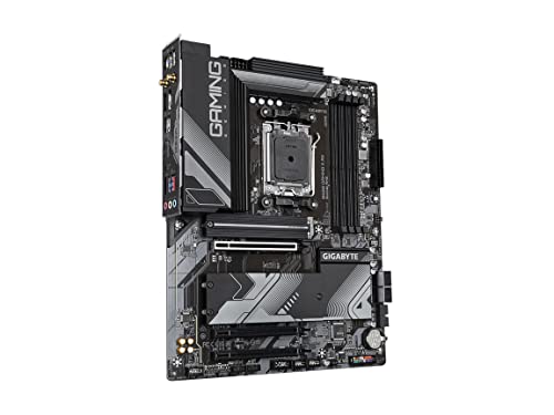 GIGABYTE B650 Gaming X AX (AM5/ LGA 1718/ AMD/ B650/ ATX/ 5-Year Warranty/ DDR5/ PCIe 4.0 M.2/ PCIe 4.0/ USB 3.2 Gen2x2 Type-C/AMD Wi-Fi 6E/ Realtek 2.5GbE LAN/Motherboard)